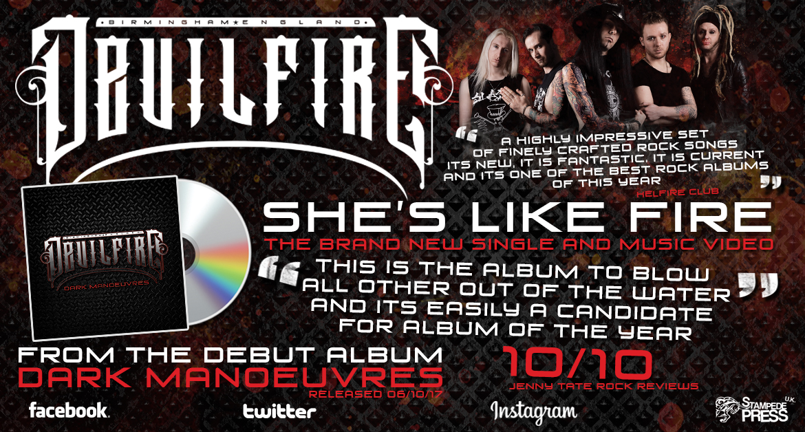 Devilfire release new video 'She's Like Fire' - Stampede Press ...