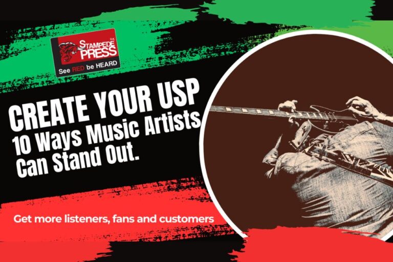 10 Ways Music Artists Can Create Their USP - Stampede Press - Stampede ...